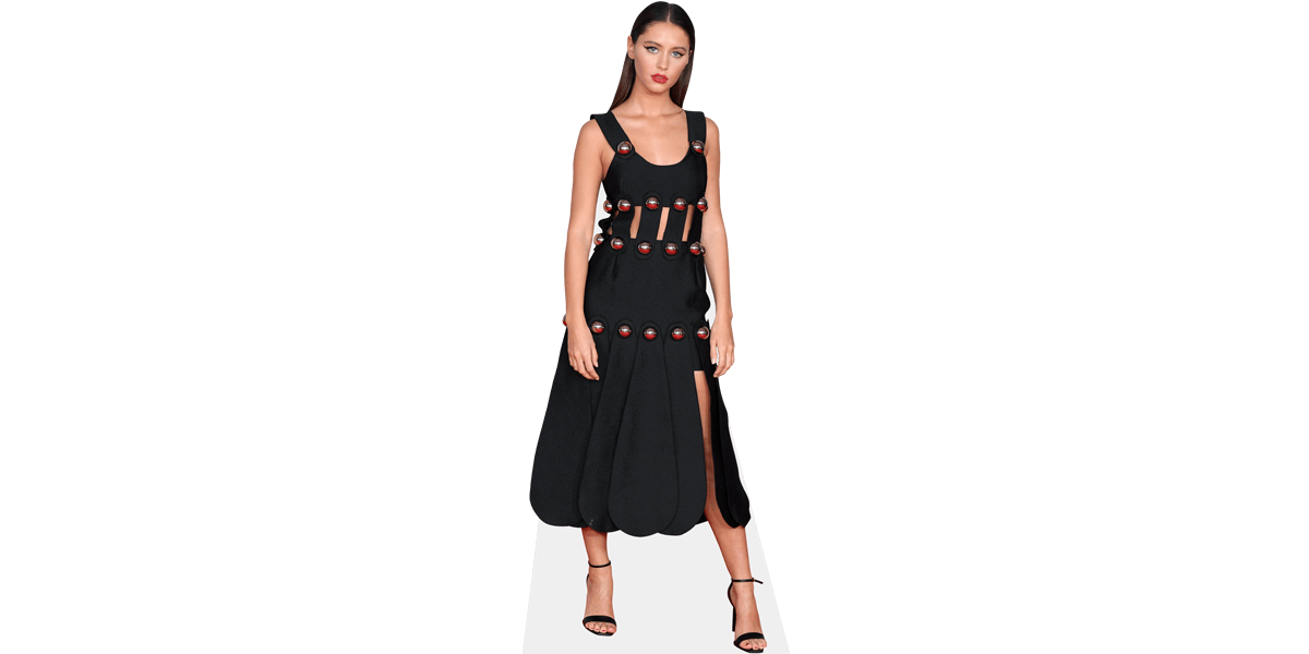 Iris Law Black Dress Cardboard Cutout Celebrity Cutouts