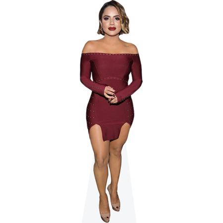Cassandra Navarro (White Dress) Cardboard Cutout - Celebrity Cutouts
