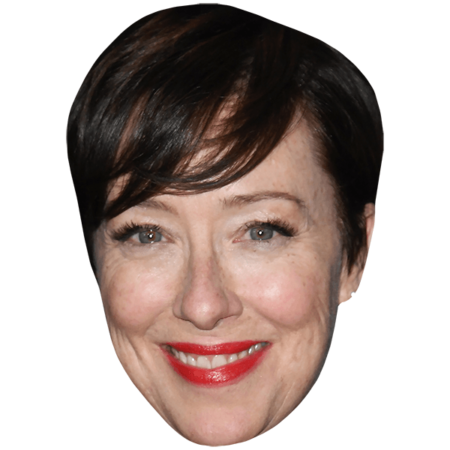 Molly Parker (Smile) Mask - Celebrity Cutouts