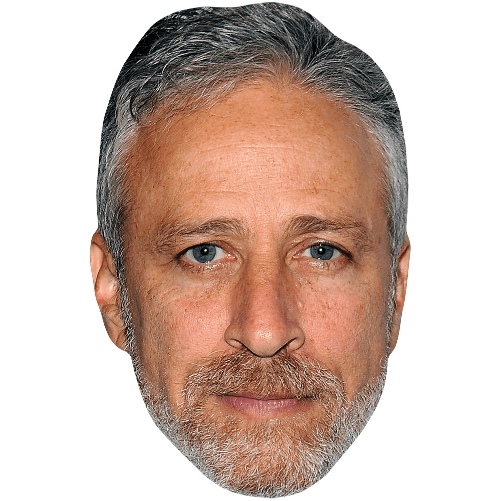 Jon Stewart (Beard) Mask - Celebrity Cutouts