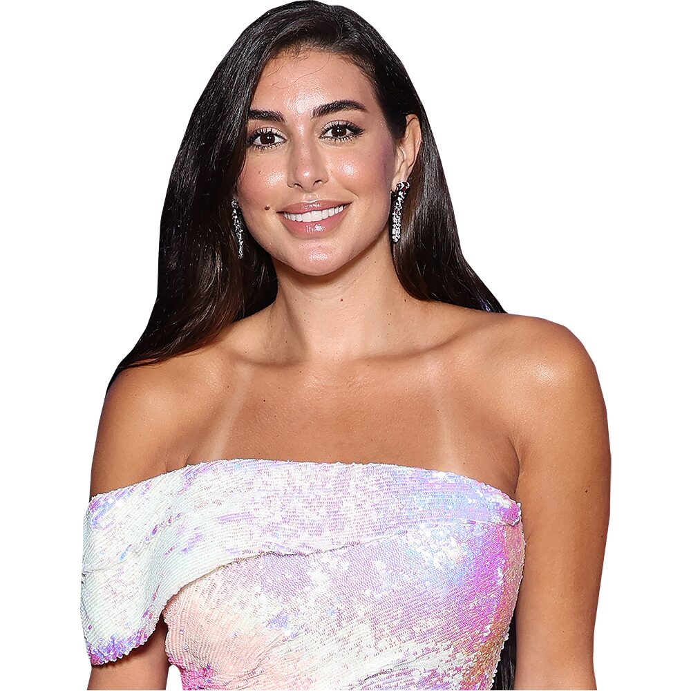 Yasmine Sabri Long Dress Half Body Buddy Celebrity Cutouts