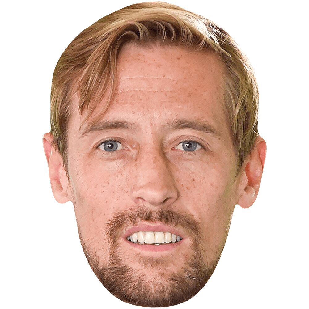 Peter Crouch (Goatee) Mask - Celebrity Cutouts