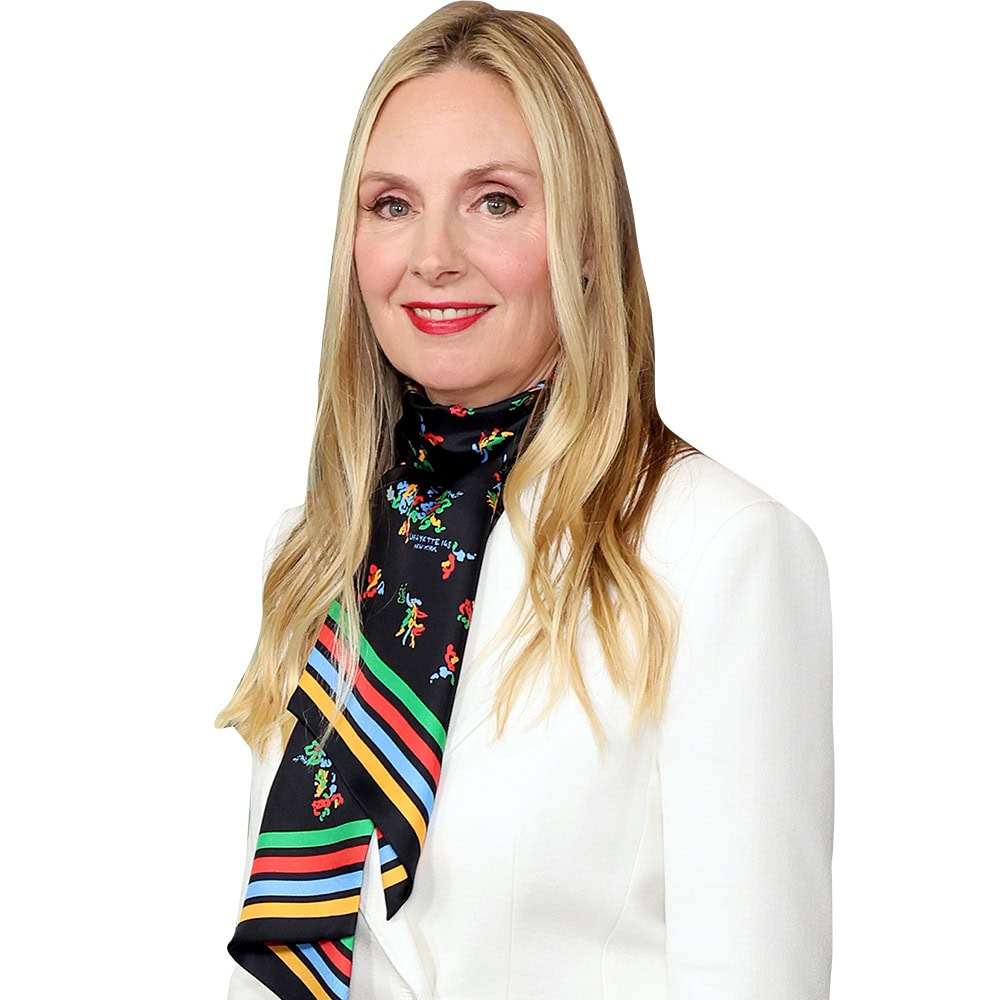 Hope Davis (White Suit) Buddy - Torso Up Cutout - Celebrity Cutouts
